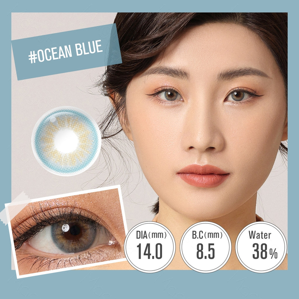 Desire Ocean Blue Colored Contacts – FreshGo