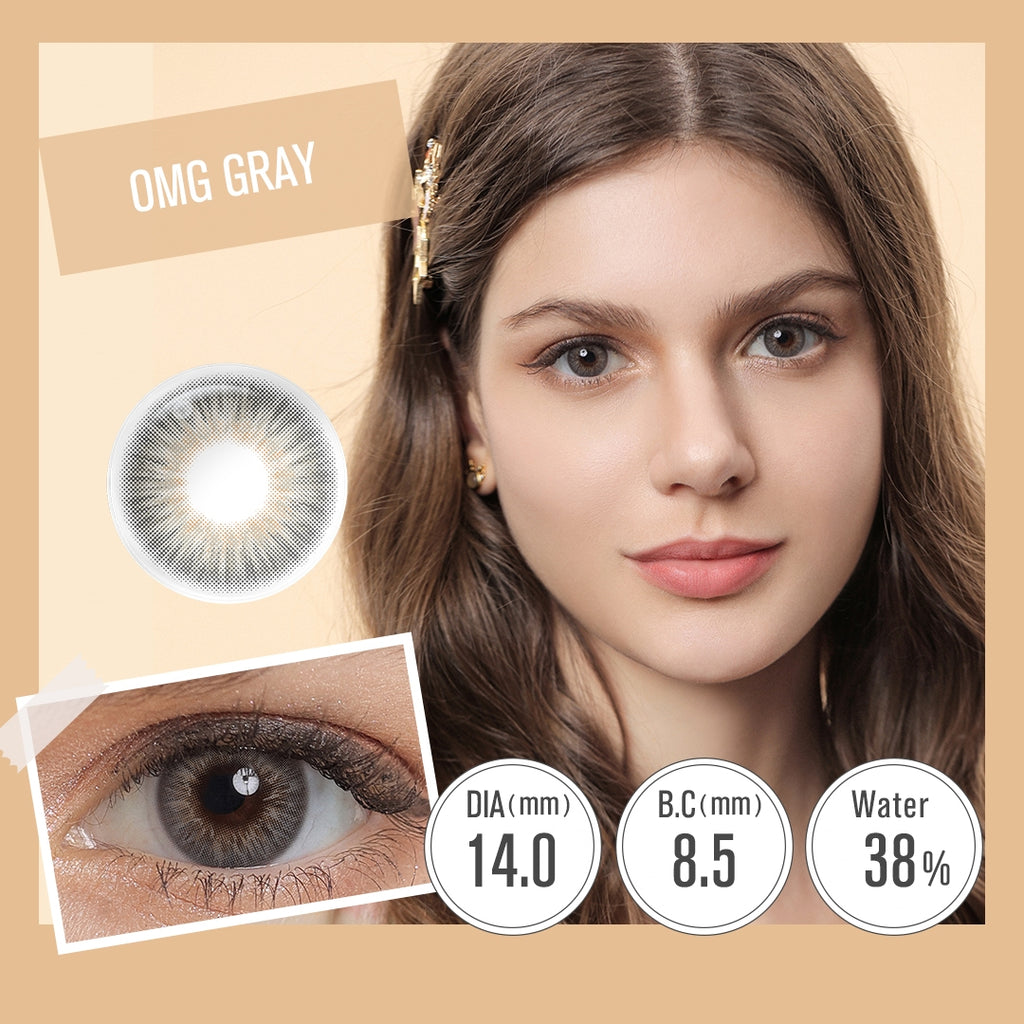 OMG Gray Colored Contacts – FreshGo