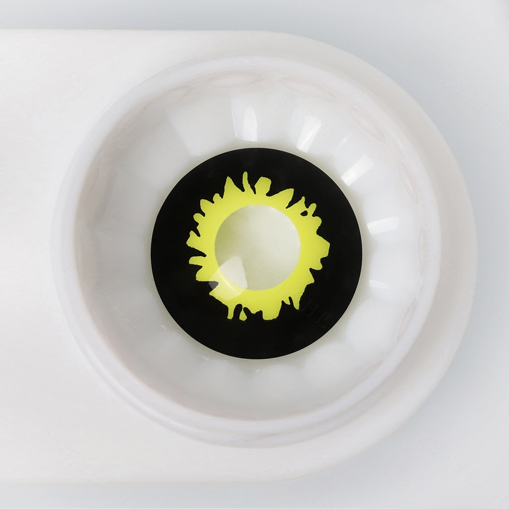 Black And Yellow Eclipse Contacts – FreshGo