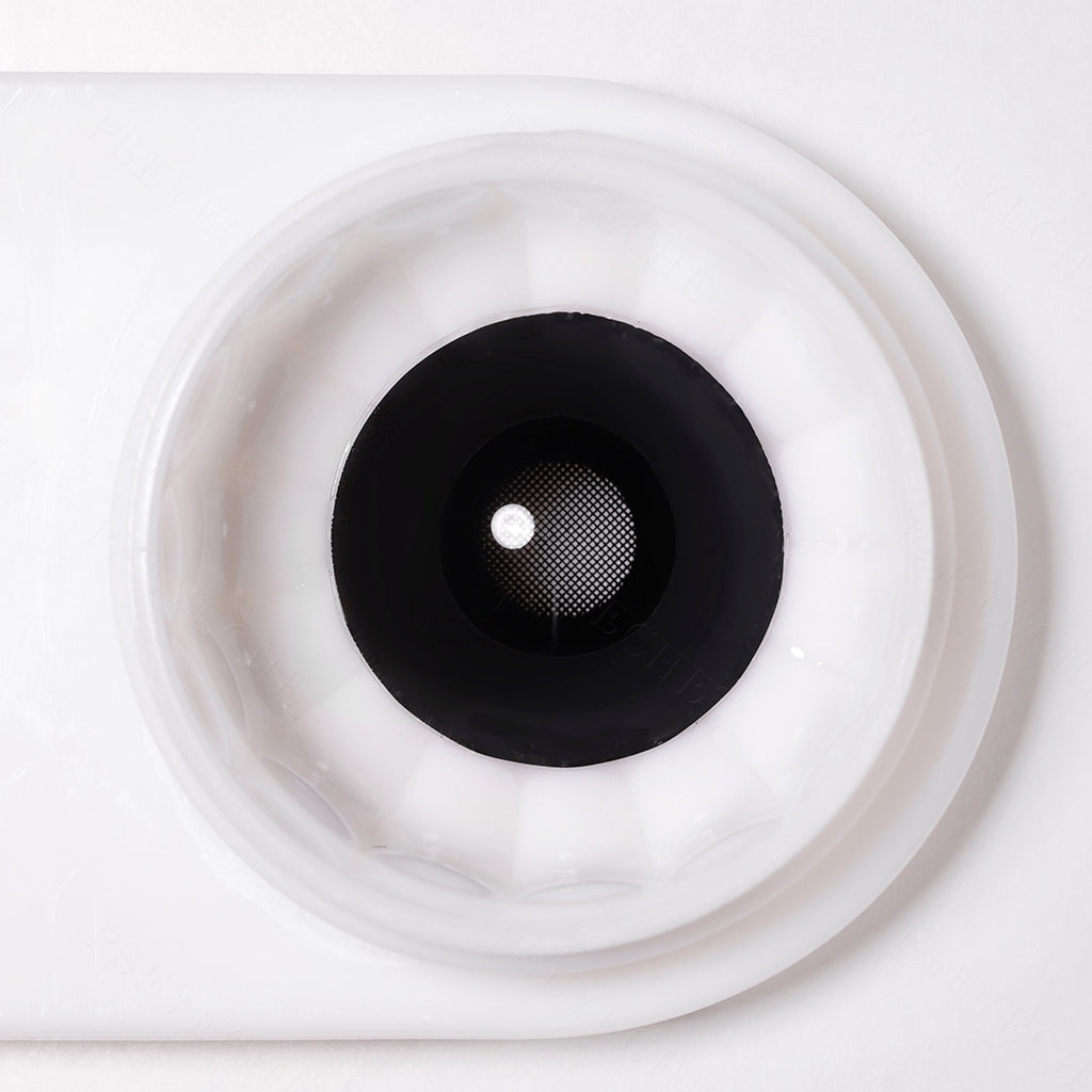 Black Mesh Pupil Contact Lenses – FreshGo