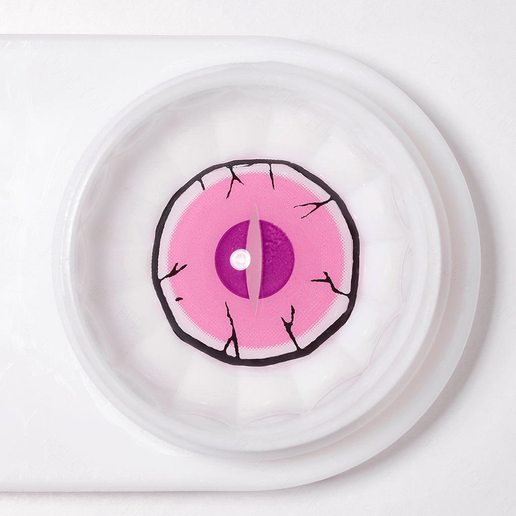 Anime & Cosplay Halloween Contacts Pink Demon Eye Contacts – FreshGo