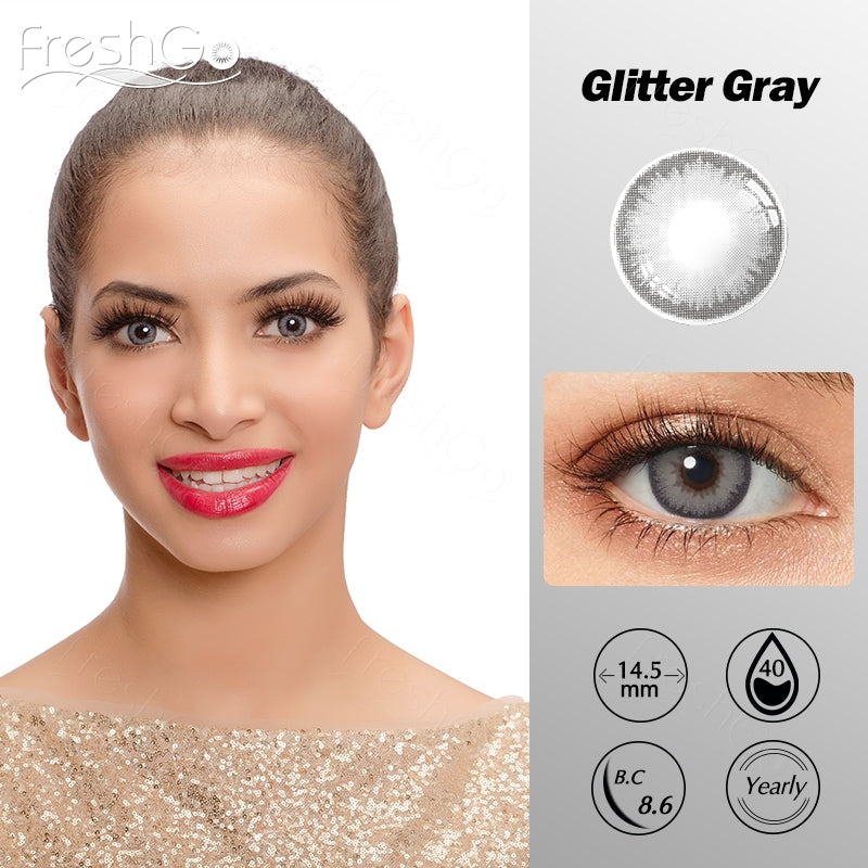 Diamond Contact Lens | Diamond Eye Contacts 7 Colors Available – FreshGo