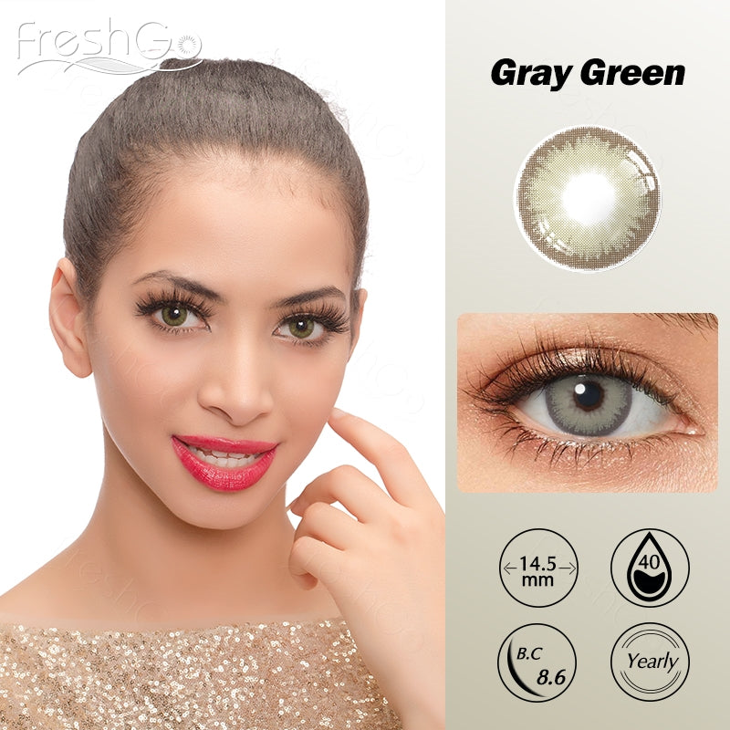 Diamond Contact Lens | Diamond Eye Contacts 7 Colors Available – FreshGo