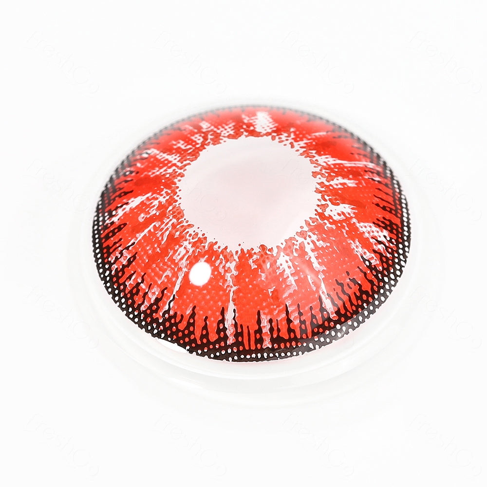 Nonno Deep Red Colored Contact Lenses – FreshGo