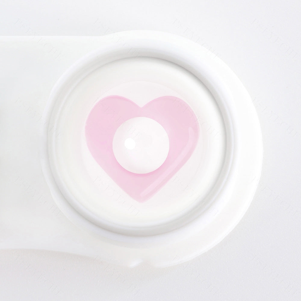 Pink Heart Halloween Contact Lenses – FreshGo