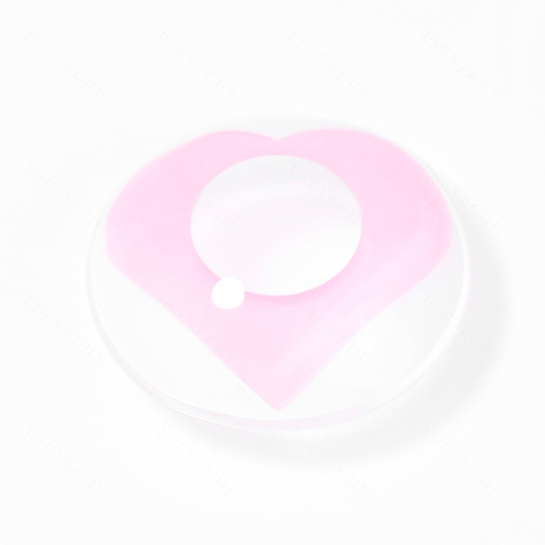 Pink Heart Halloween Contact Lenses – FreshGo